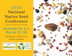 National Native Seed Conference - Institute for Applied Ecology